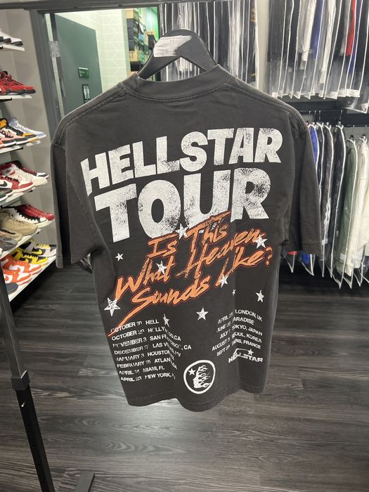HELLSTAR Hellstar Biker Tour T-Shirt | Grailed