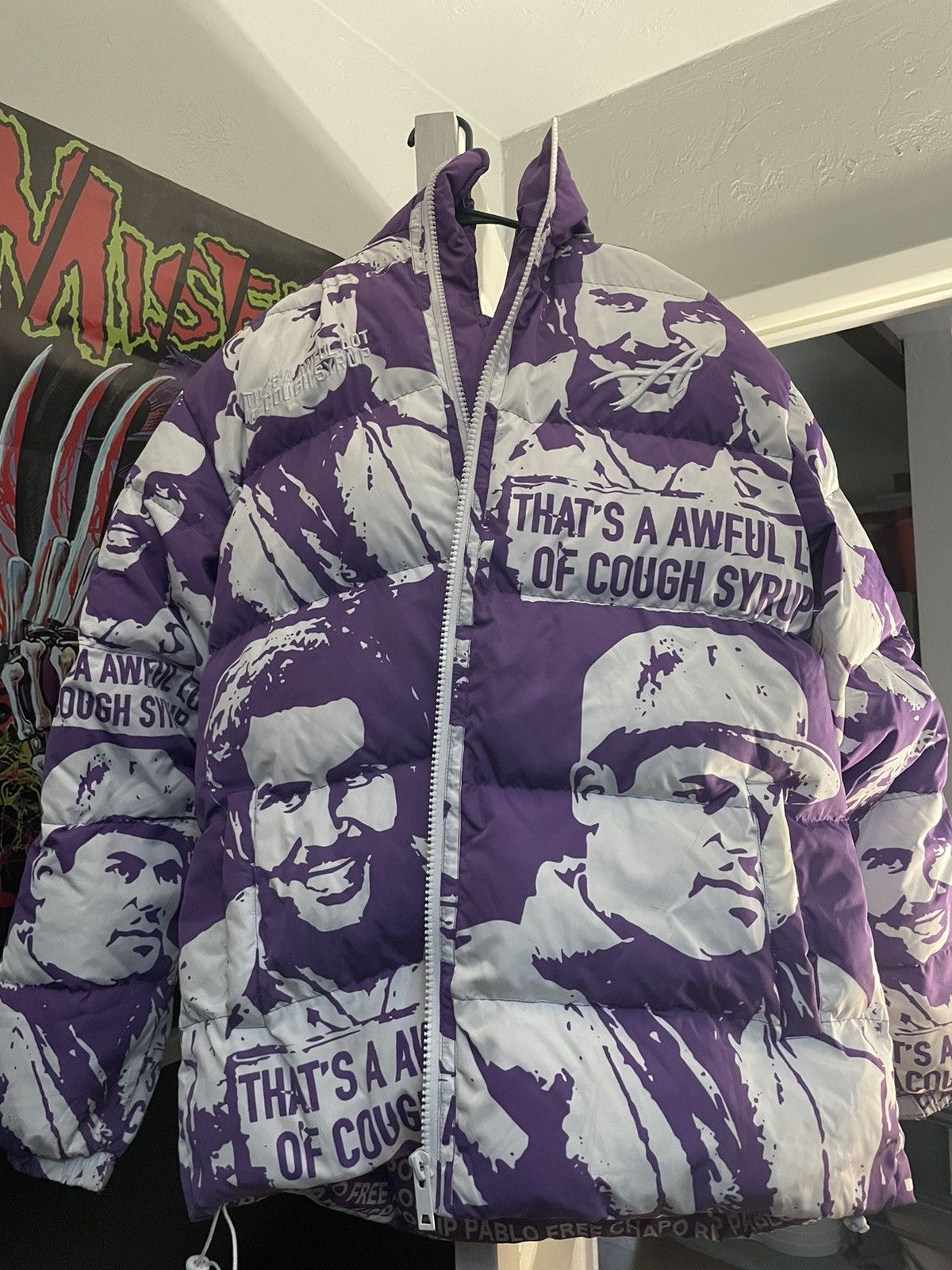 Awful Lot of Cough Syrup Awful lot of cough syrup Cartel Puffer | Grailed