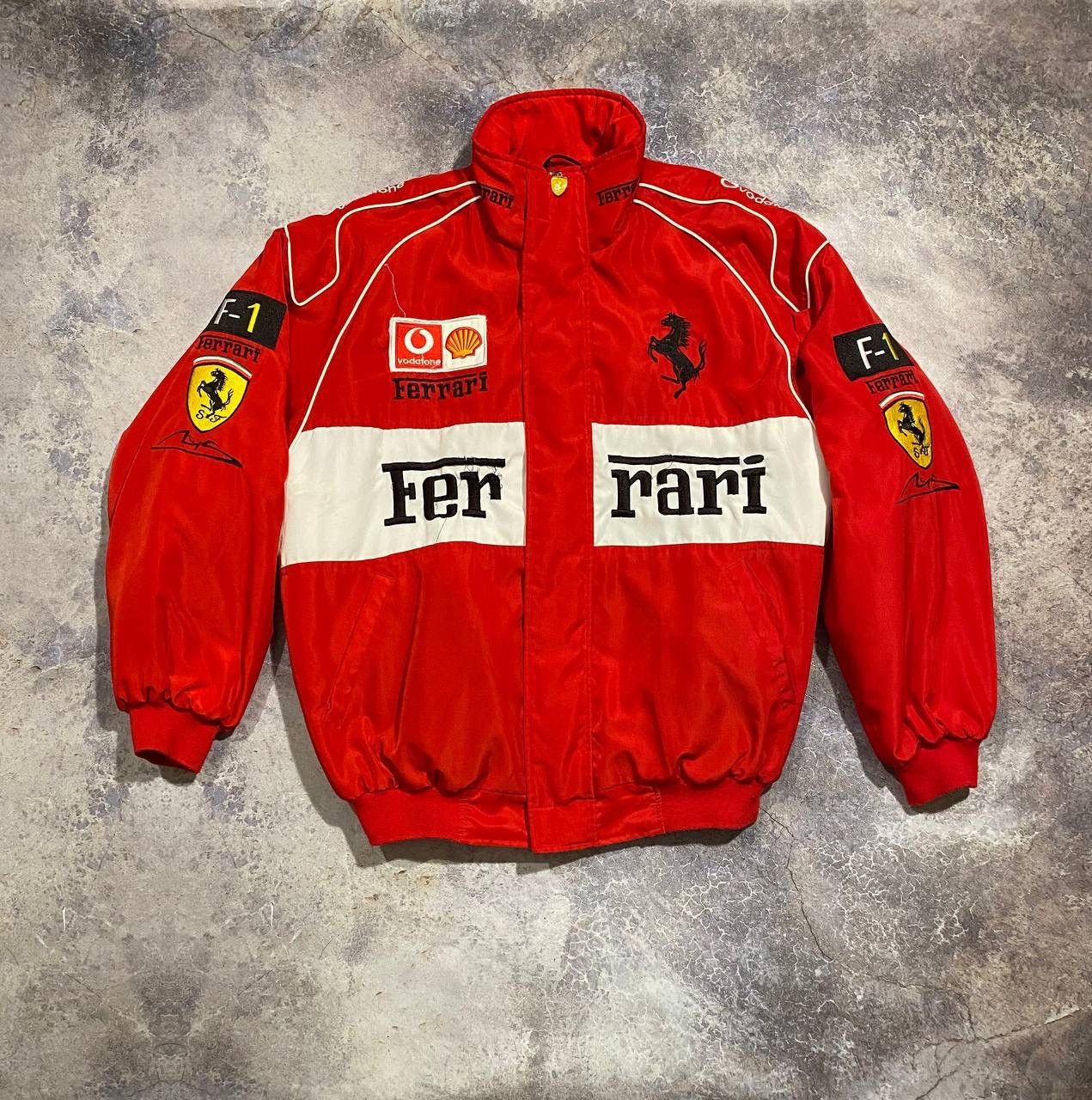 Ferrari × Vintage VINTAGE 1996 FERARRI FORMULA 1 RACING JACKET | Grailed