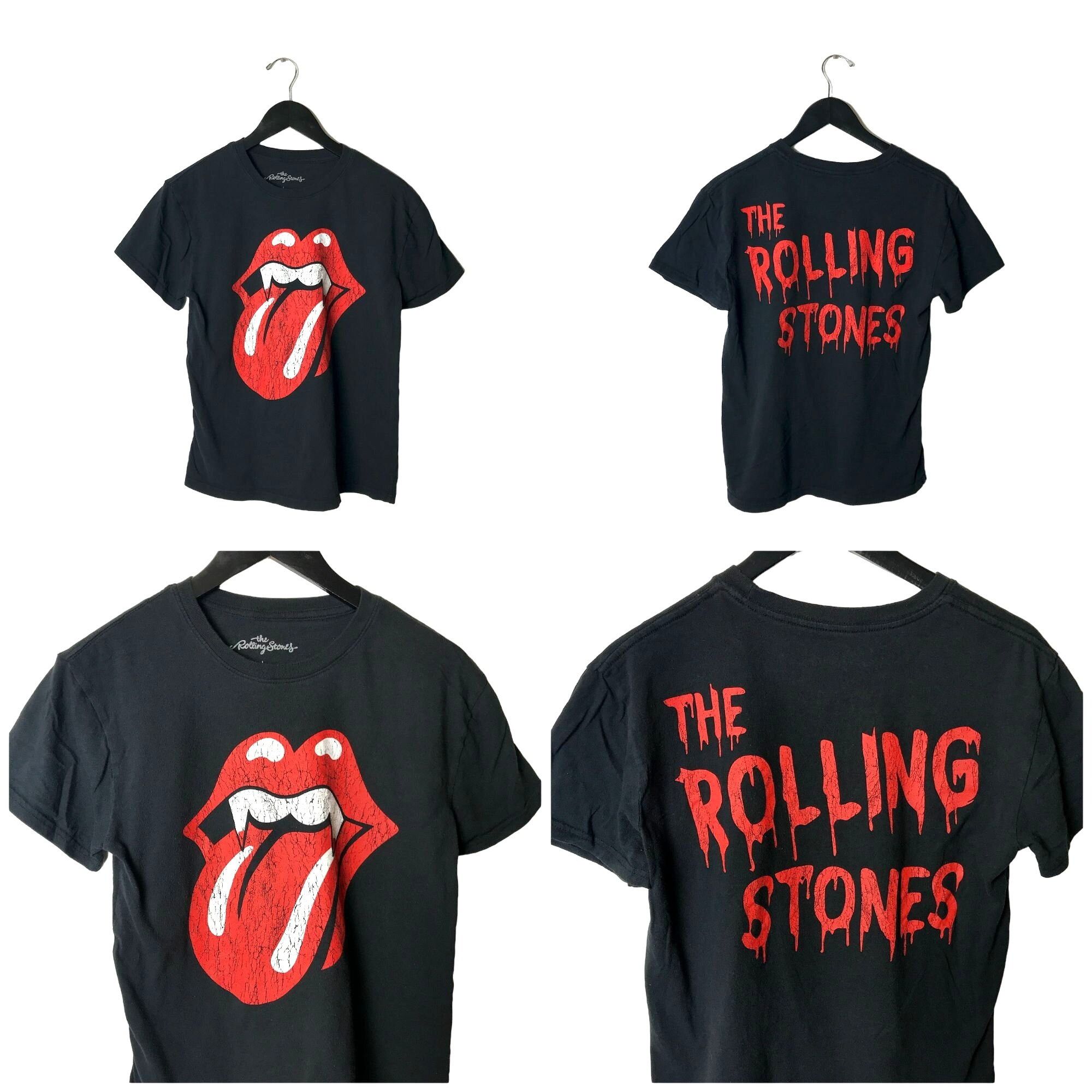 Pacsun The Rolling Stones T Shirt Vampire Blood Drip Rock Band L | Grailed