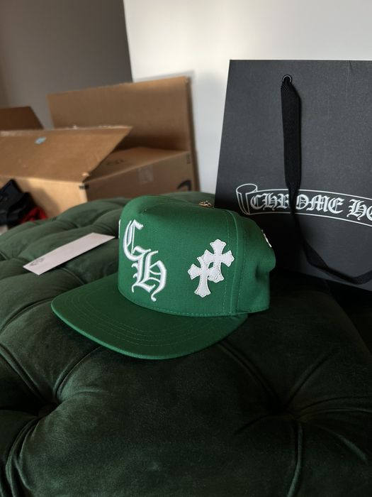 Chrome Hearts Chrome Hearts CH 8 Cross Fitted SnapBack | Grailed