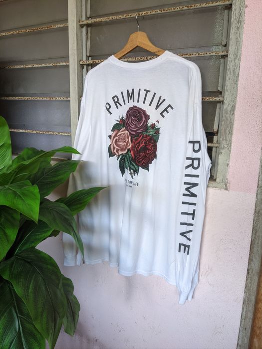 Primitive 🔥 STEALS 🔥 Primitive Rose Spellout Streetwear Tee | Grailed