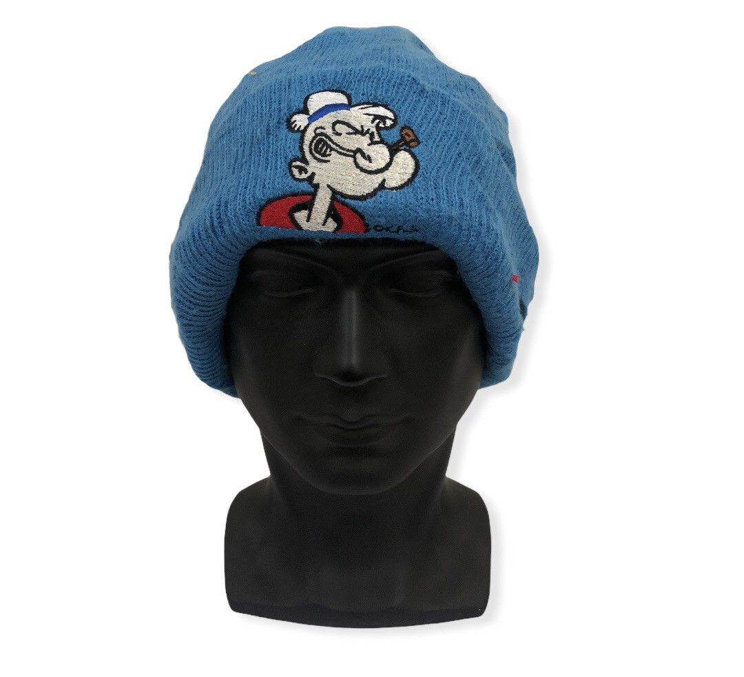 Cartoon Network × Hat × Vintage Vintage Popeye Cartoon Beanie Hat | Grailed