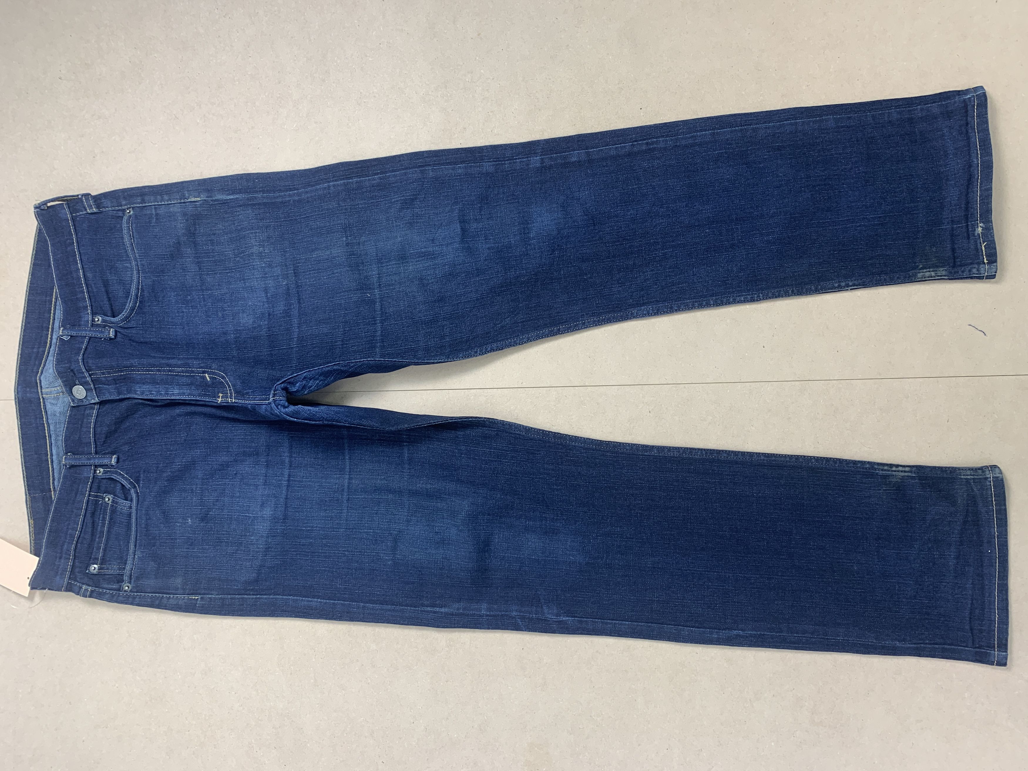 Vintage Vintage Levis 513 Straight Cut Faded Blue Jeans | Grailed