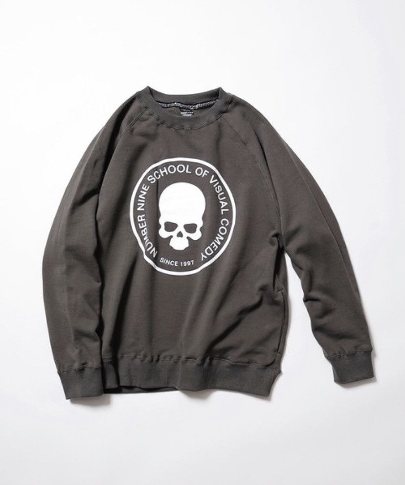 Number (N)ine Number nine skull sweatshirts crewneck size 2 | Grailed