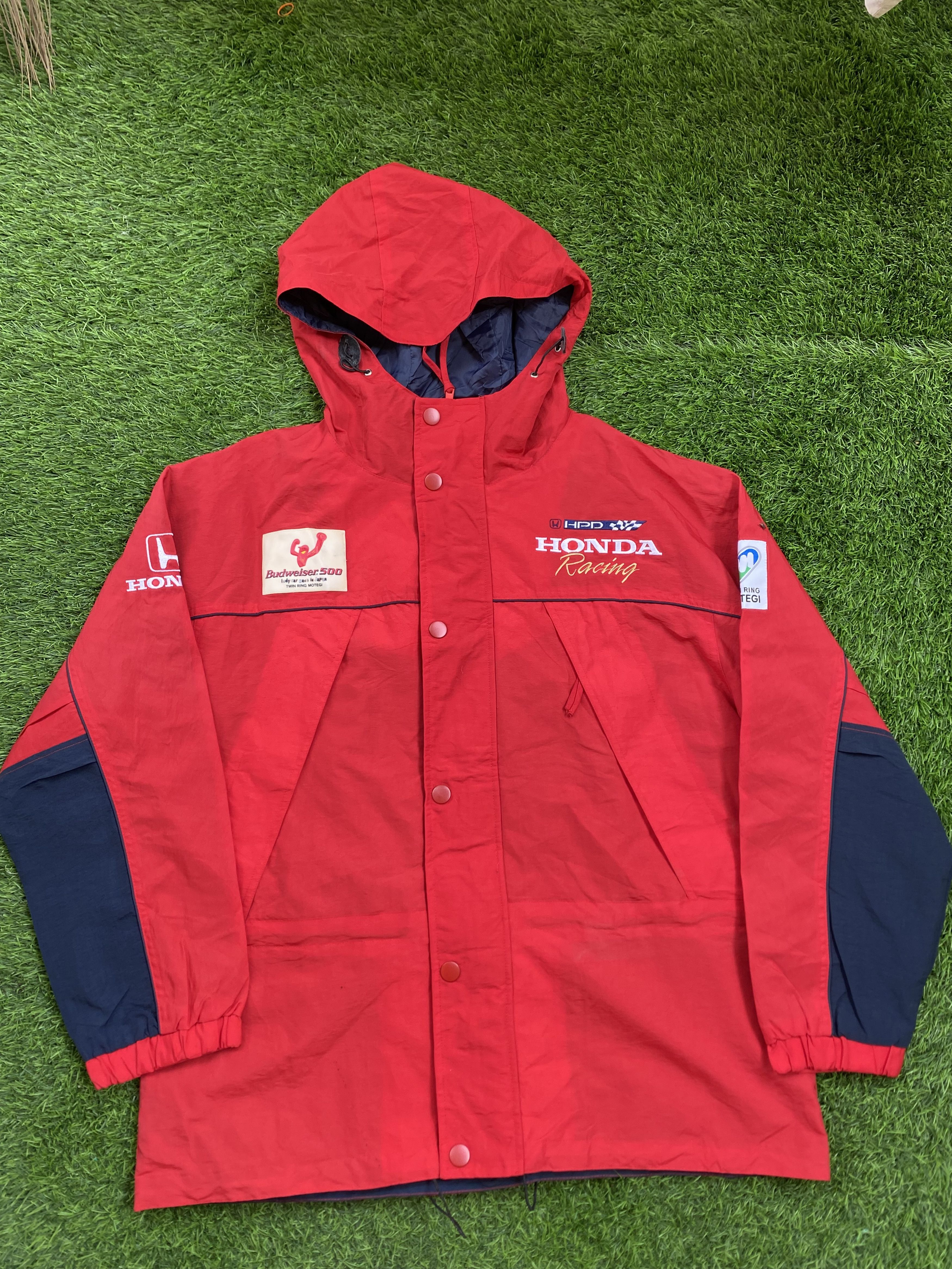 Honda Vintage Honda Racing Hoodie Jacket WIndbreaker | Grailed