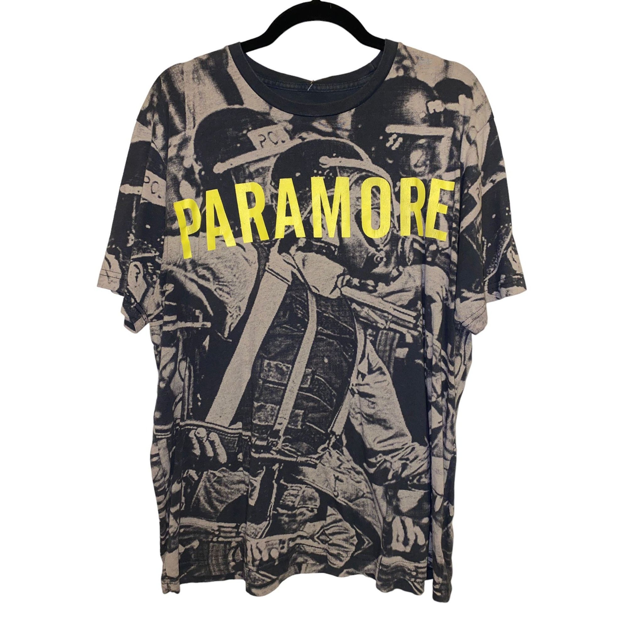 Vintage Rare Paramore All Over Print Shirt Paramore Riot AOP | Grailed