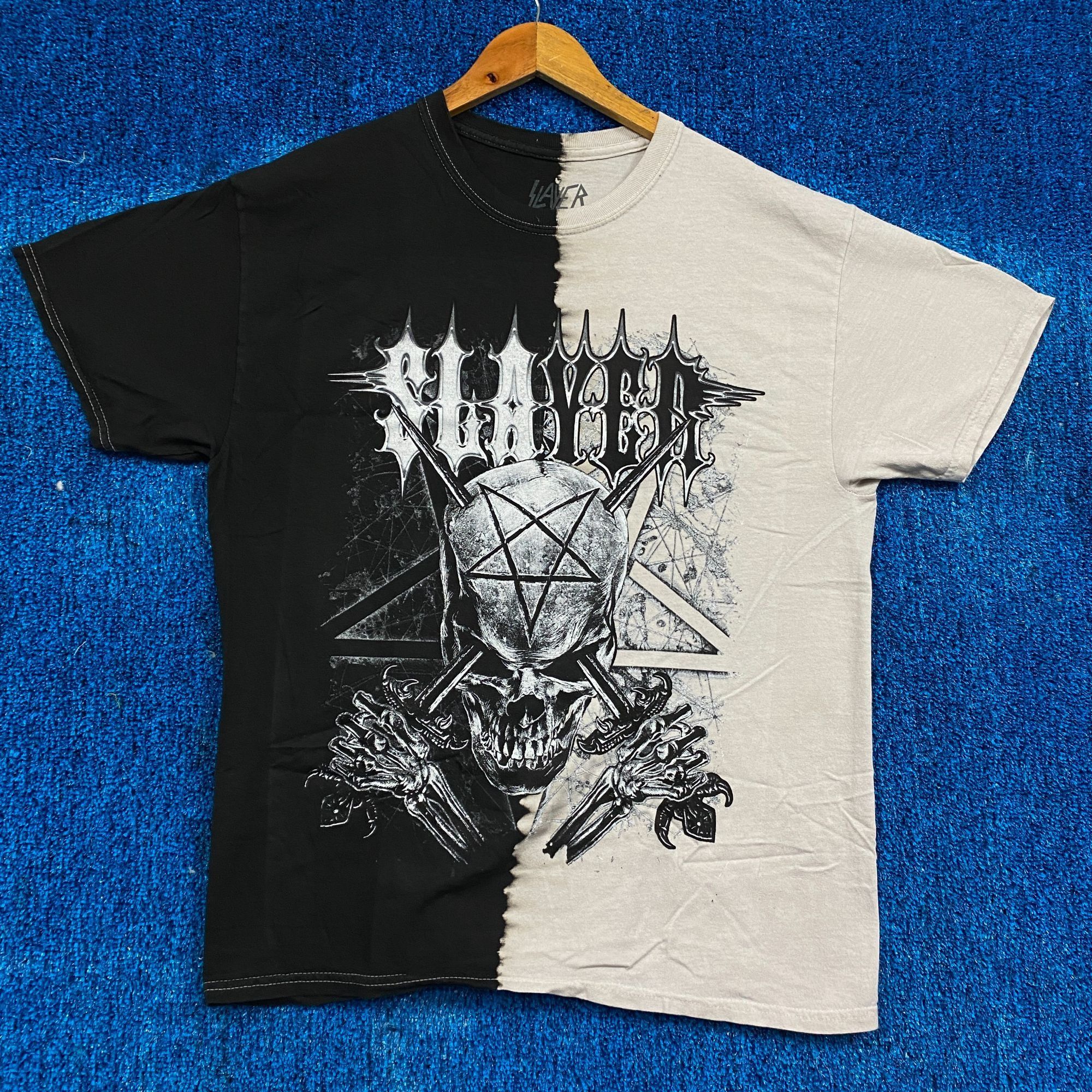Slayer Slayer Divine Intervention Heavy Metal Split-Dye L | Grailed