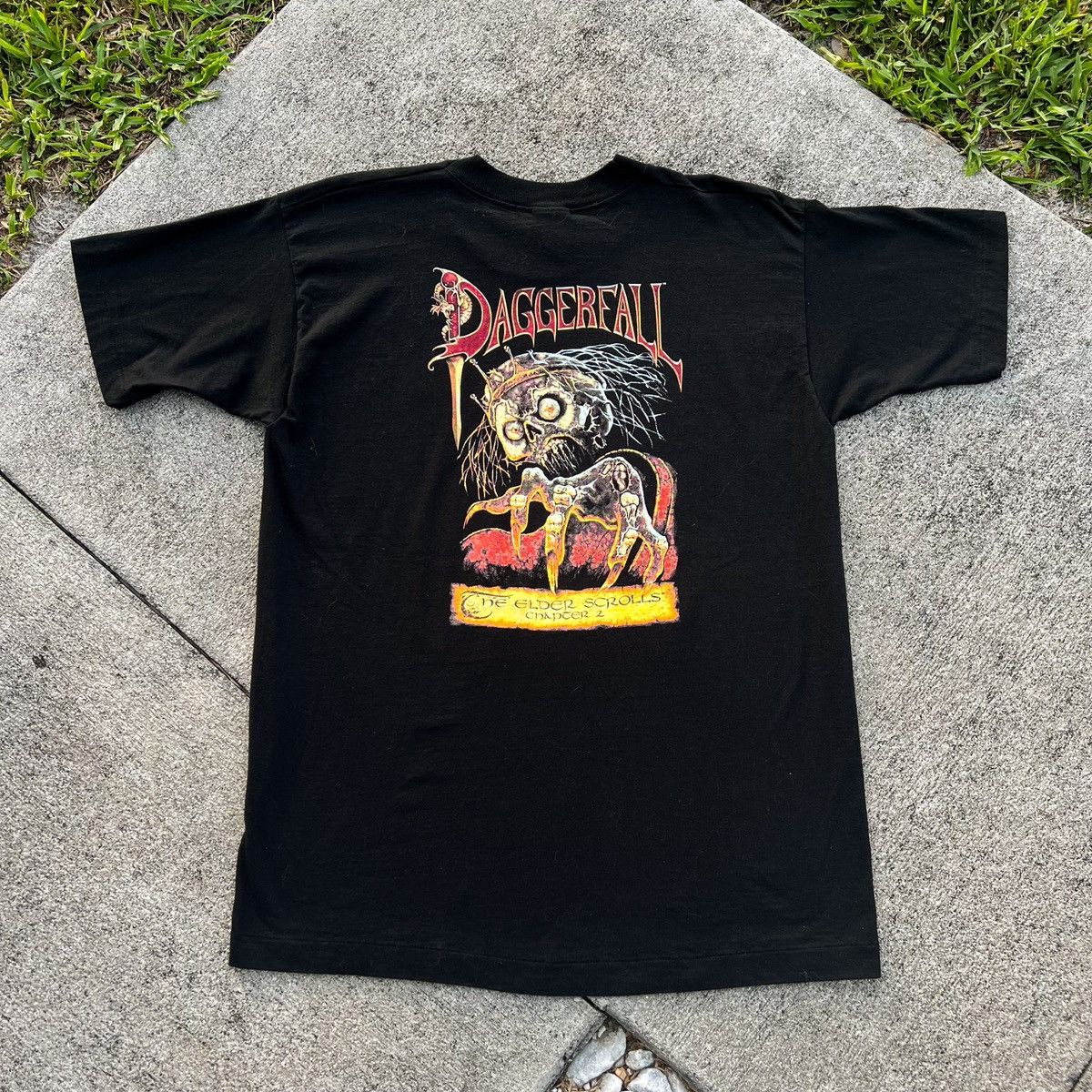 Streetwear × Very Rare × Vintage V Rare Vintage DEADSTOCK Elder Scrolls 2: Daggerfall Tee | Grailed