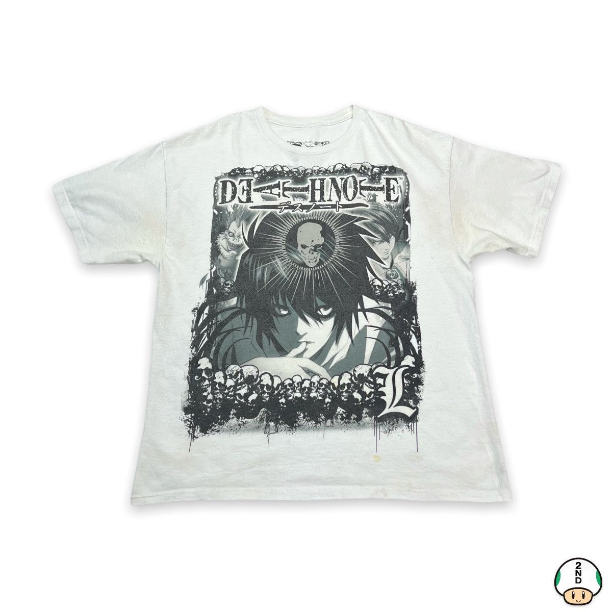 Vintage Vintage Y2K Death Note L Anime Promo Tee | Grailed