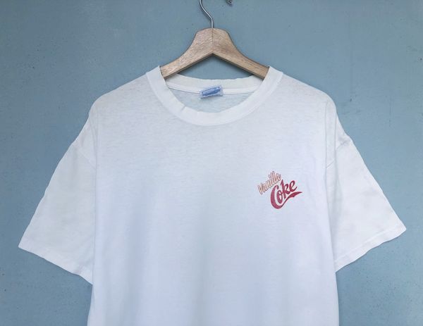 Vintage Rare Vintage 90s Coca Cola Vanilla Coke Tee | Grailed