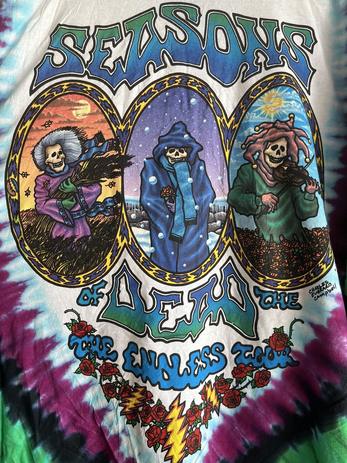 Band Tees × Vintage Grateful dead ft35 | Grailed