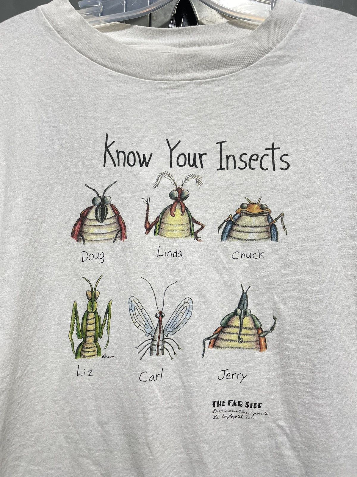 Comics × Humor × Vintage 1991 Know Your Insects joke art The Far Side ...