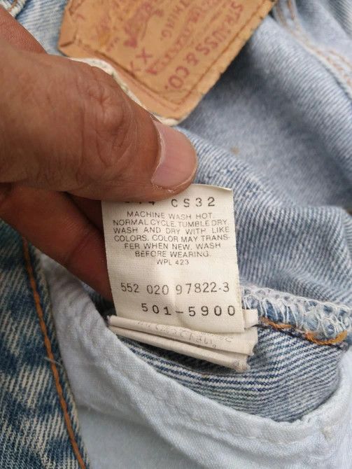 Vintage 90s Vintage Levi's 501 Made In USA Distressed Painter Jeans | Grailed