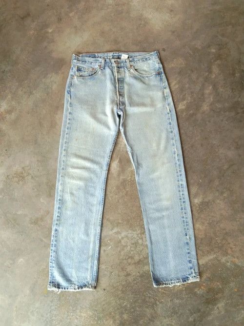 Vintage Vintage Levis 501 Distressed Jeans 31x30.5 | Grailed