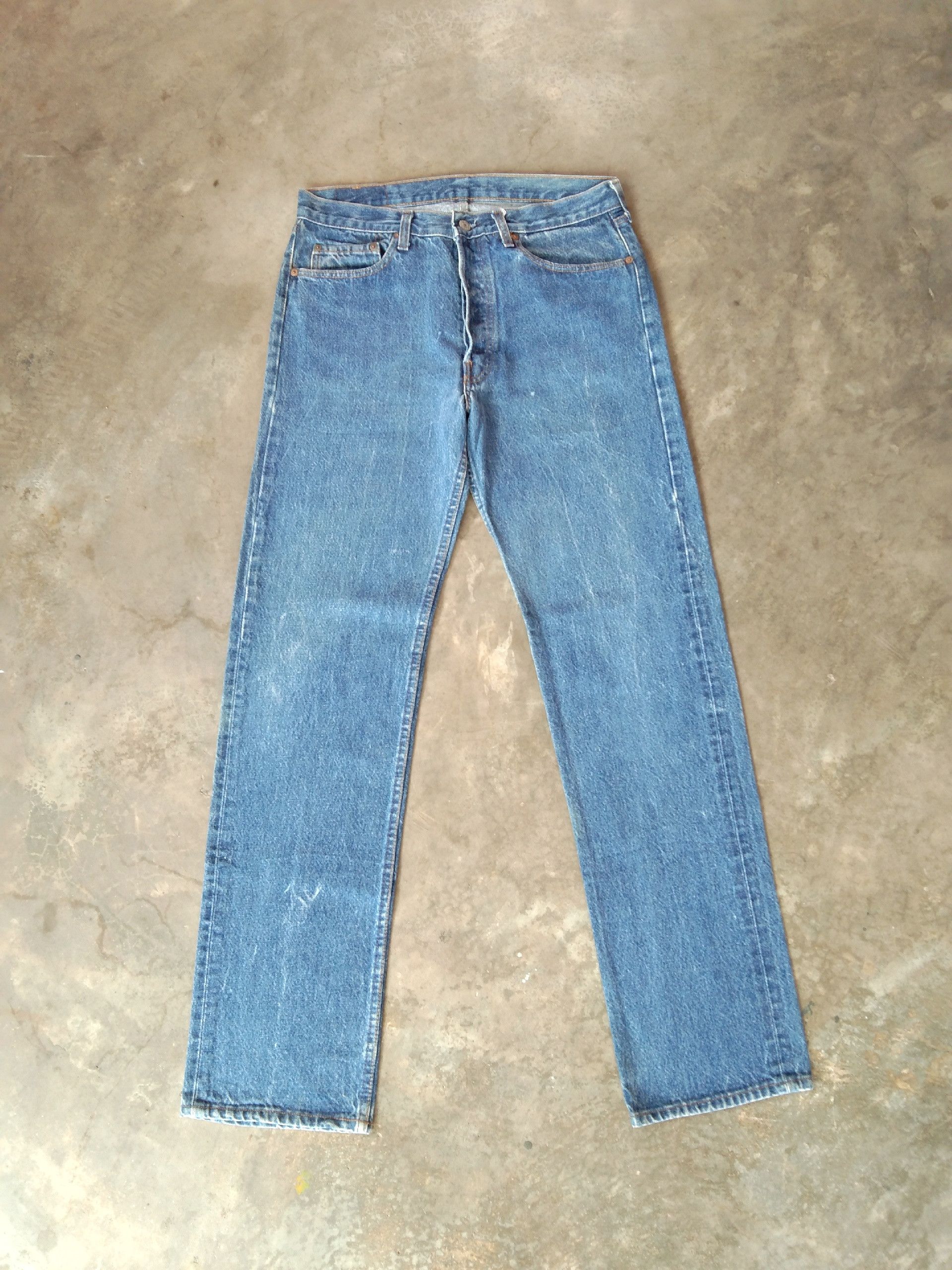 Vintage 80s Vintage Levi's 501 Jeans Made In USA 32x33 | Grailed