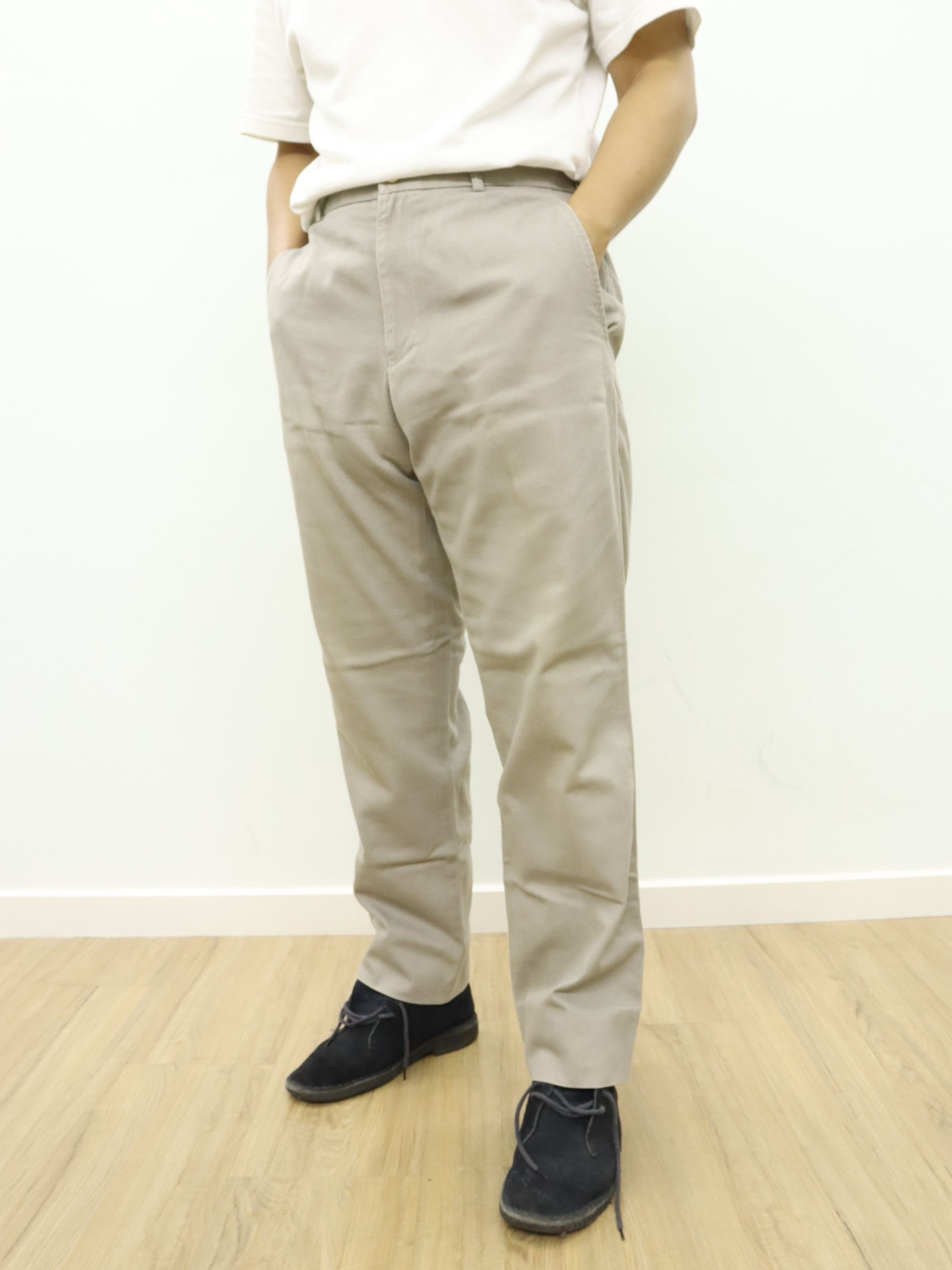 Comme des Garcons AD2002 CDG Homme Silver Stitching Light Grey Pant ...