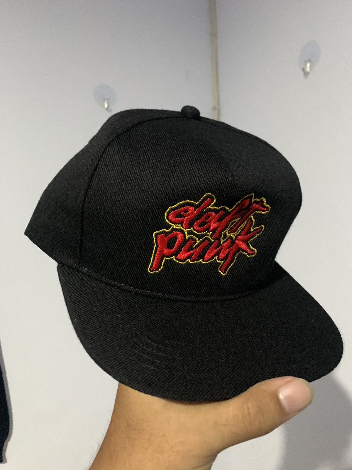 Band Tees × Hat Daft Punk Homework Embroidery Hat | Grailed