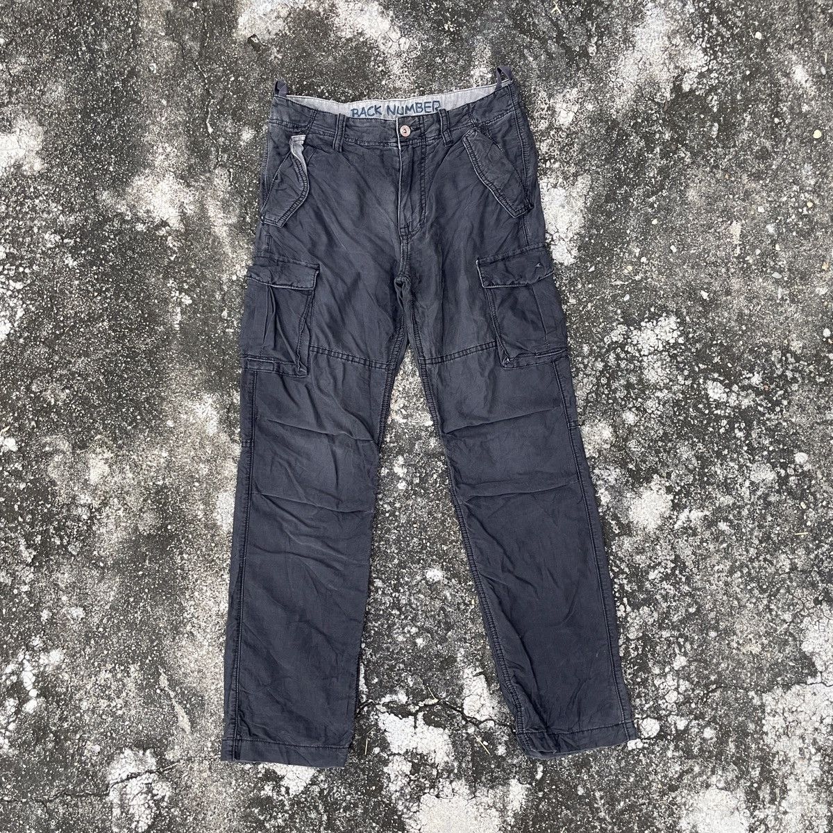 Japanese Brand Vintage Back Number Tactical Multipocket Cargo Pants | Grailed