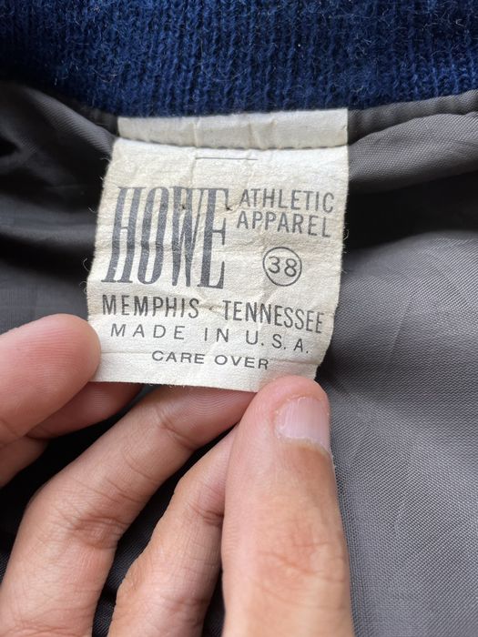 Howe Vintage 1995 Howe Athletic Leather Wool Varsity Jacket | Grailed