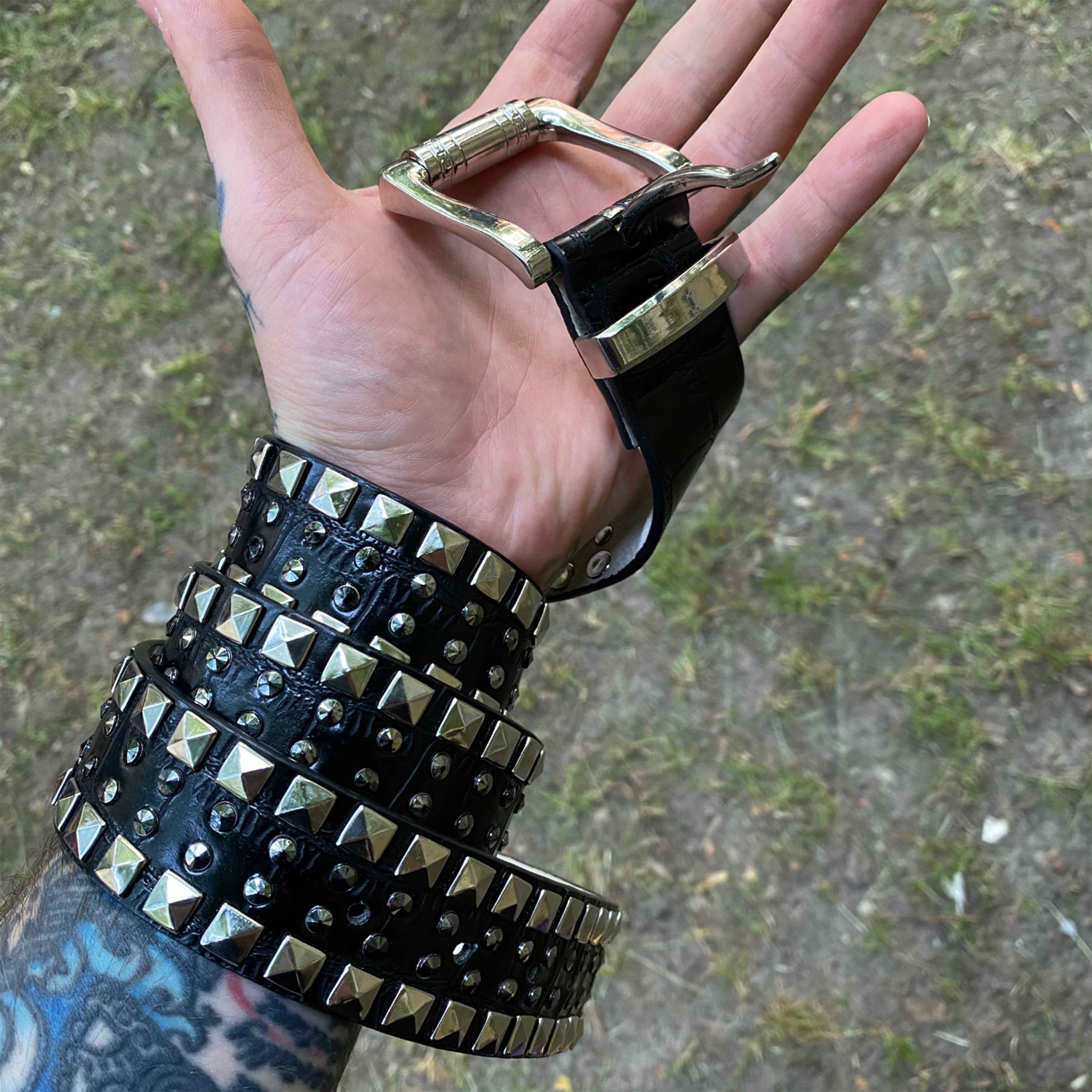 Avant Garde × Japanese Brand × Vintage Vintage Y2K metal belt Metal ...