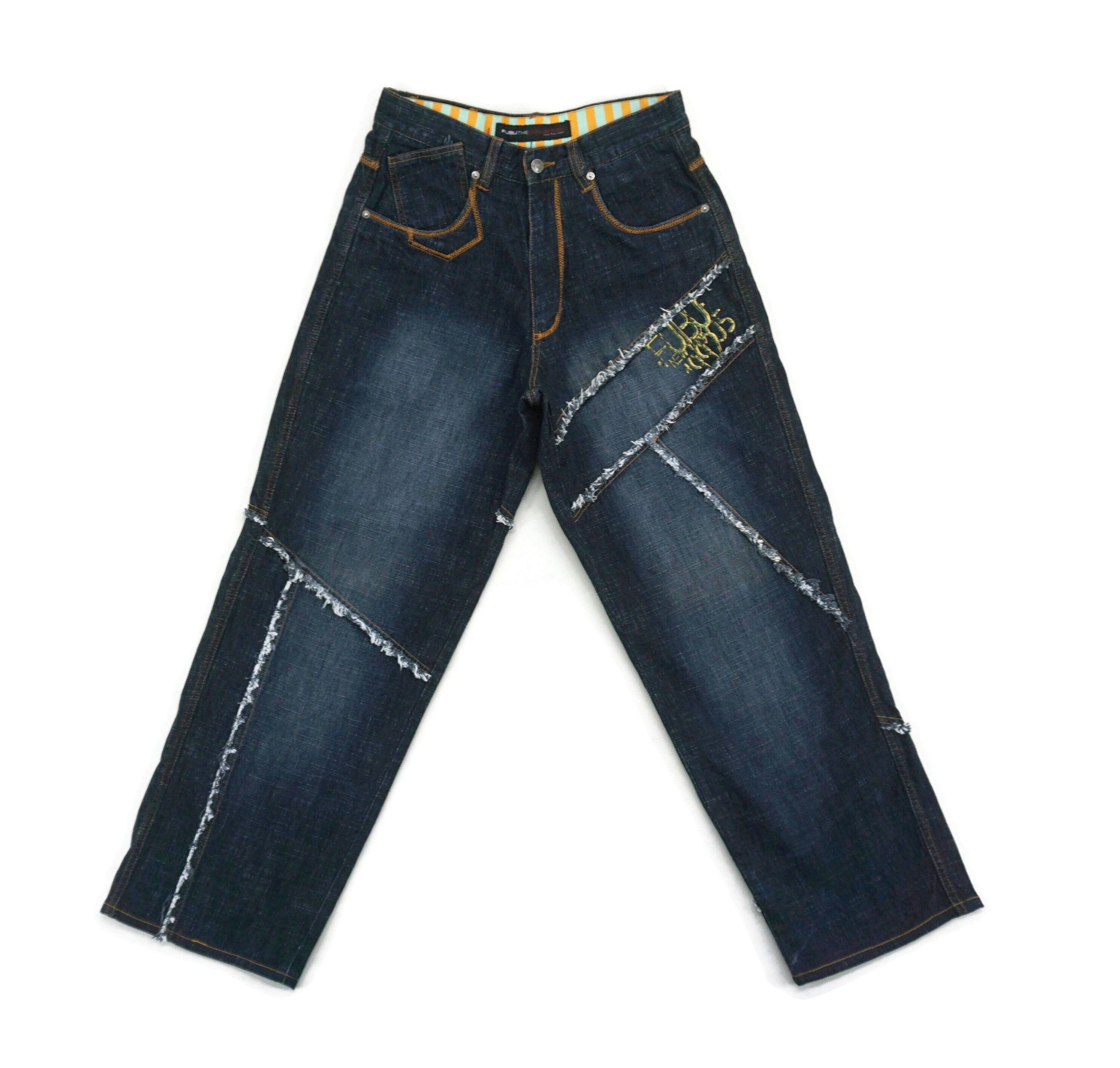Fubu Fubu Denim Jeans Fubu Hip Hop Skateboards Baggy Jeans Pants | Grailed
