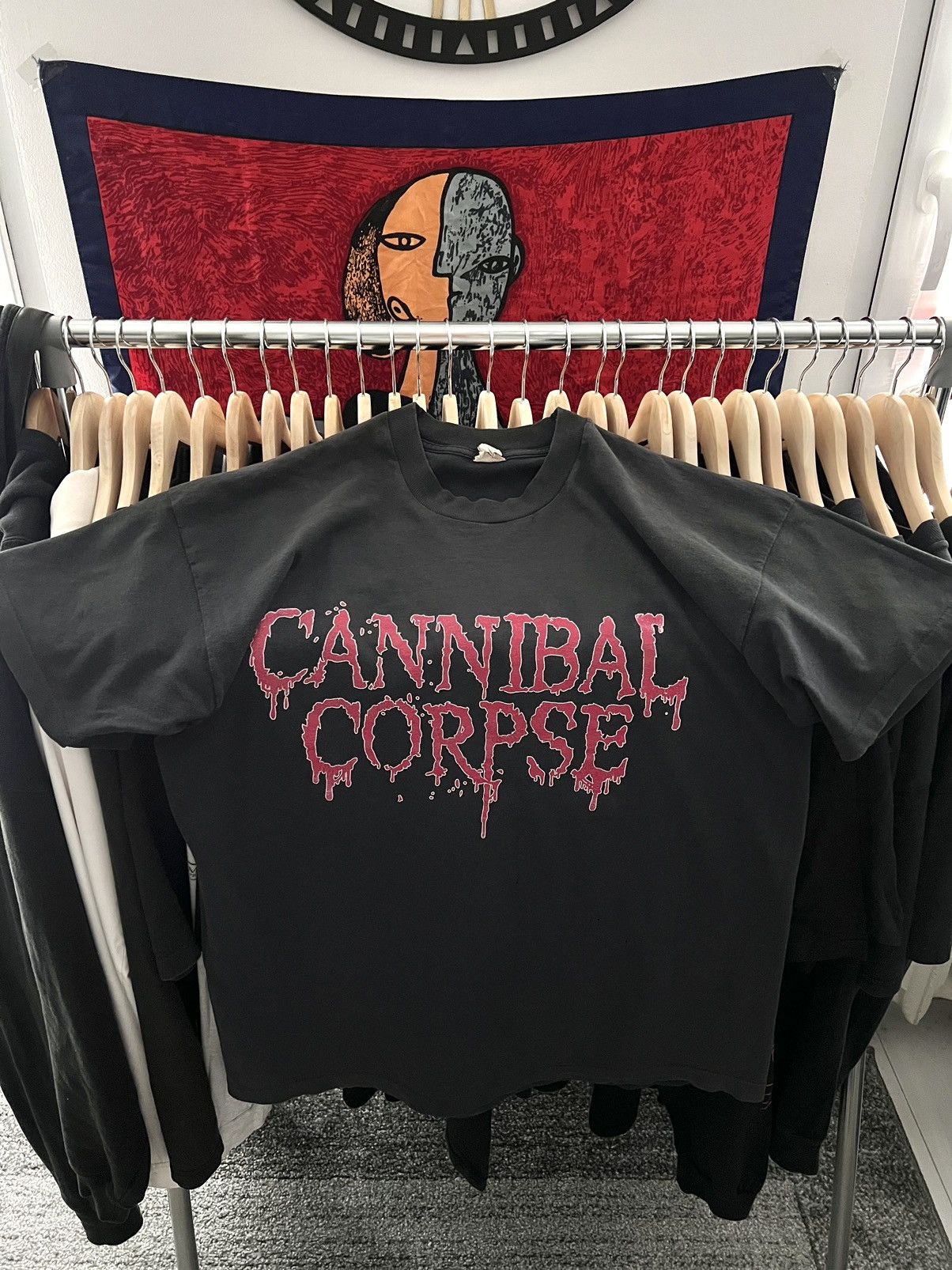 Vintage Cannibal Corpse 1996 Monolith of Death Tour Vintage Tee XL ...