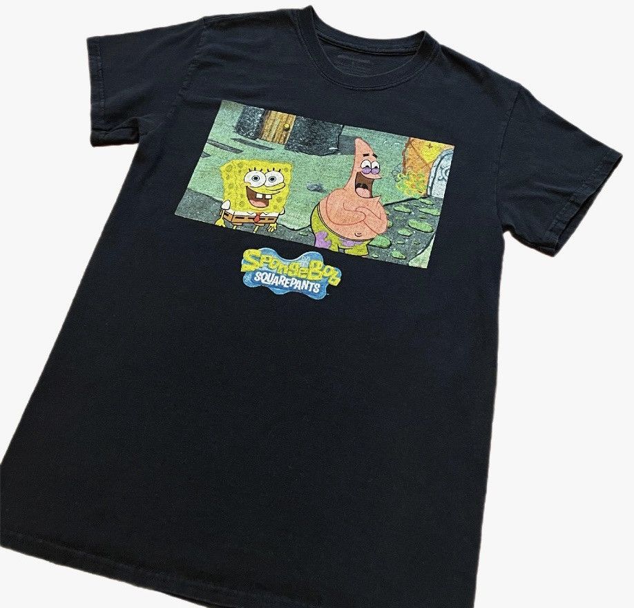 Vintage Vintage 2000’s SpongeBob SquarePants Faded Graphic Shirt | Grailed