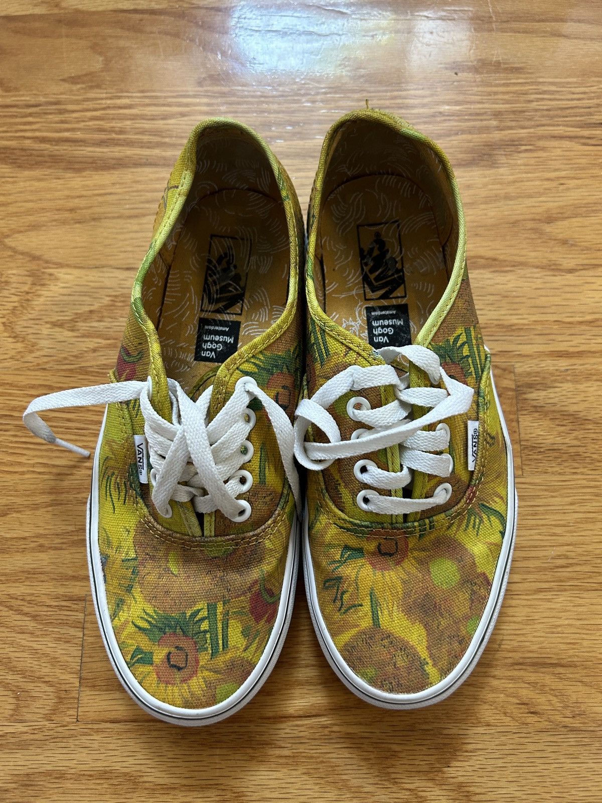 Streetwear × Vans Vans x Van Gogh LE Sunflower | Grailed