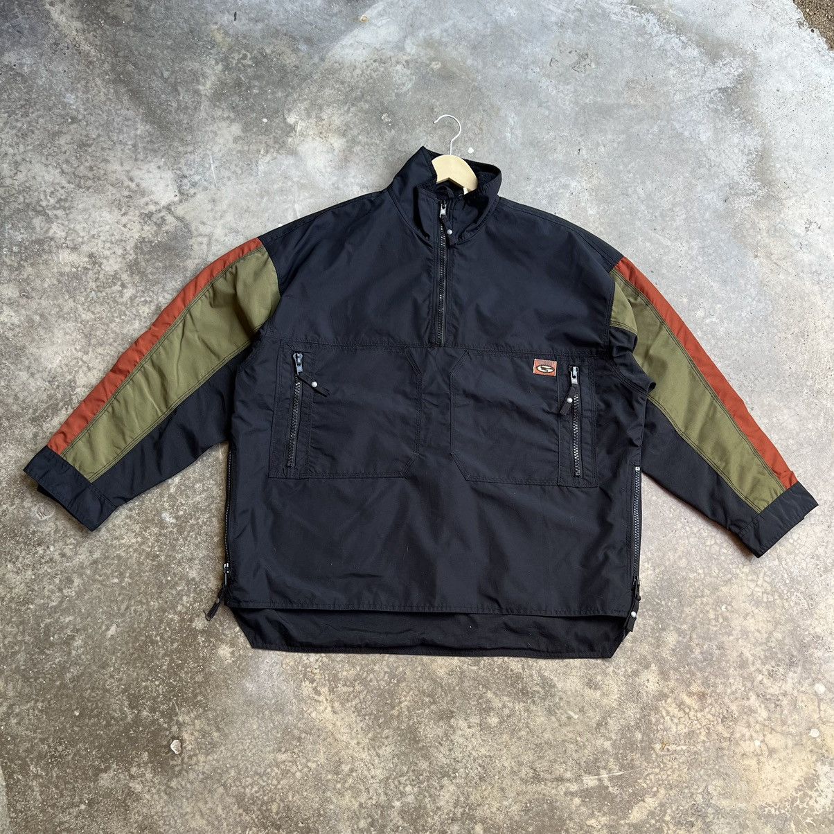 Gotcha × Surf Style × Vintage Vintage Gotcha Quarter Zip Light Jacket | Anorak Style | Grailed