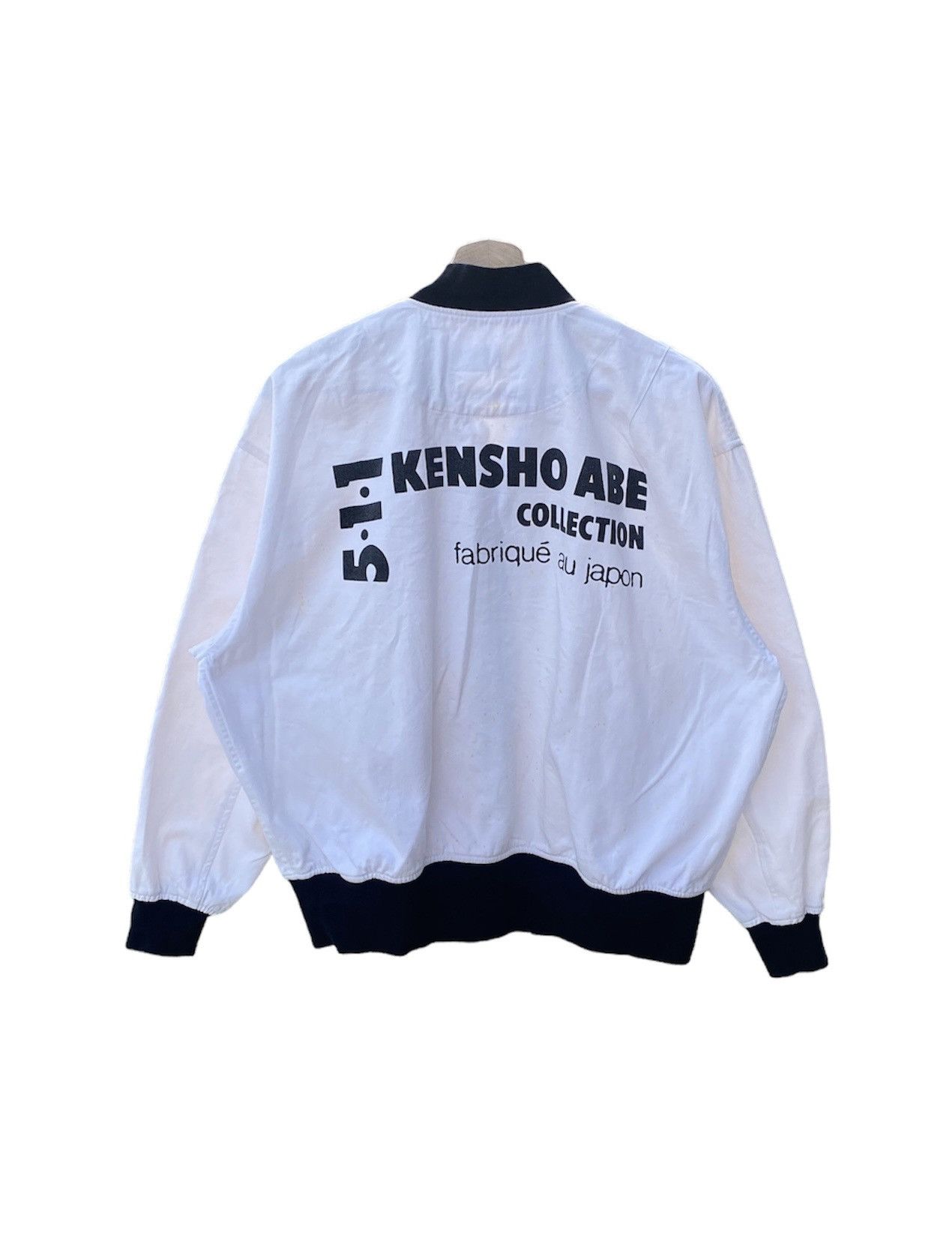 Japanese Brand × Kensho Abe × Vintage ⚡️Steals⚡️ Vintqge Kensho Abe Spellout Jacket | Grailed