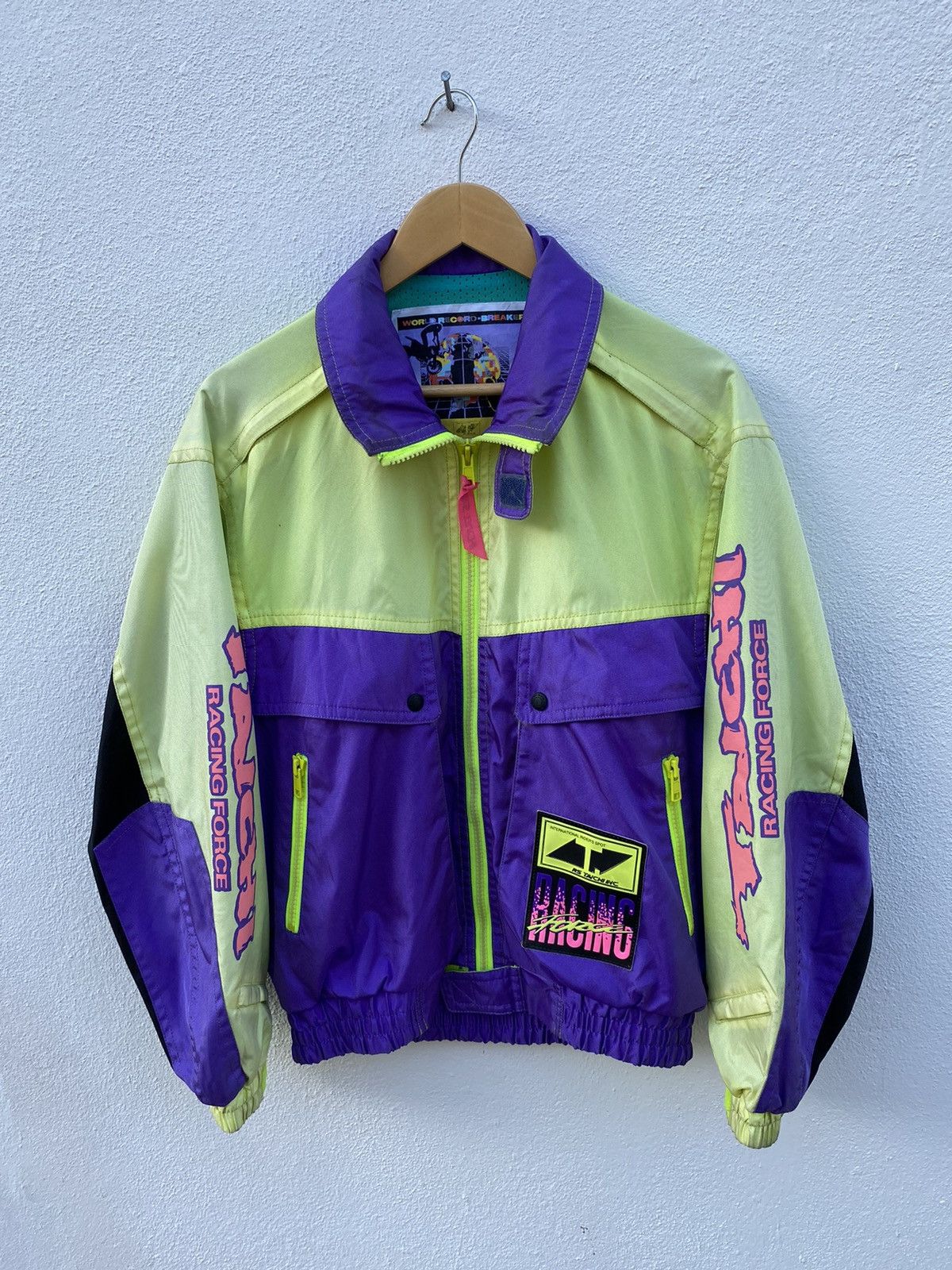 Racing × Vintage Vintage Rs Taichi racing force motorcycle jacket | Grailed