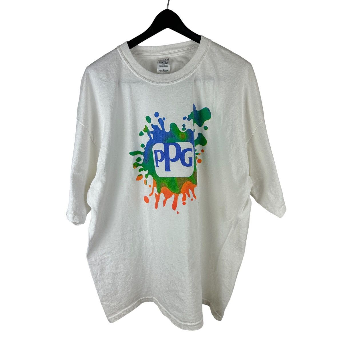 Streetwear × Vintage Vintage 90s PPG Arena Paint Splatter Pittsburgh ...