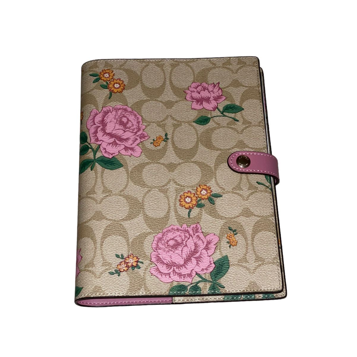 Coach Coach Notebook Signature coated canvas with Prairie Rose | Grailed