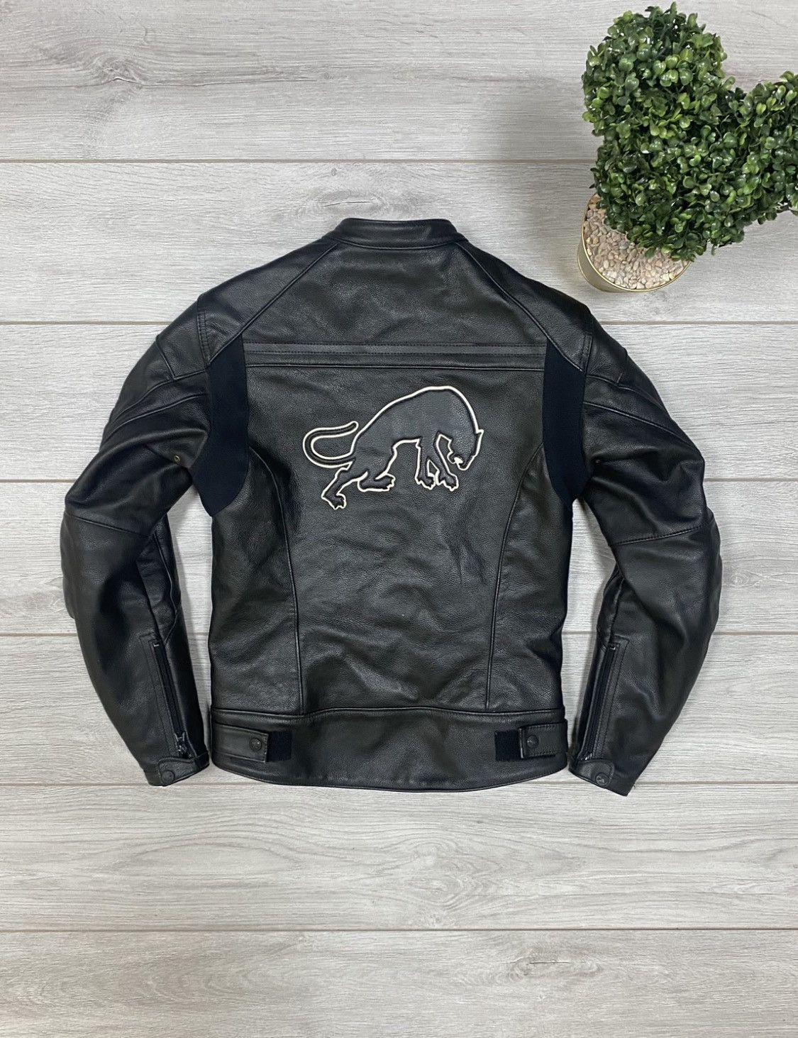 Furygan × Racing Furygan leather racing jacket panther | Grailed