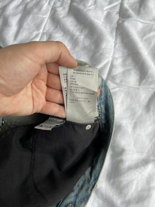 Dior *RARE* SS15 Handwritten Script Scribble Letter Denim Size31 | Grailed