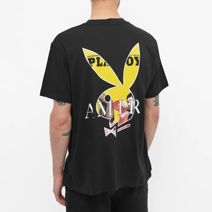Amiri Amiri Playboy Cover Bunny Logo T-Shirt | Grailed
