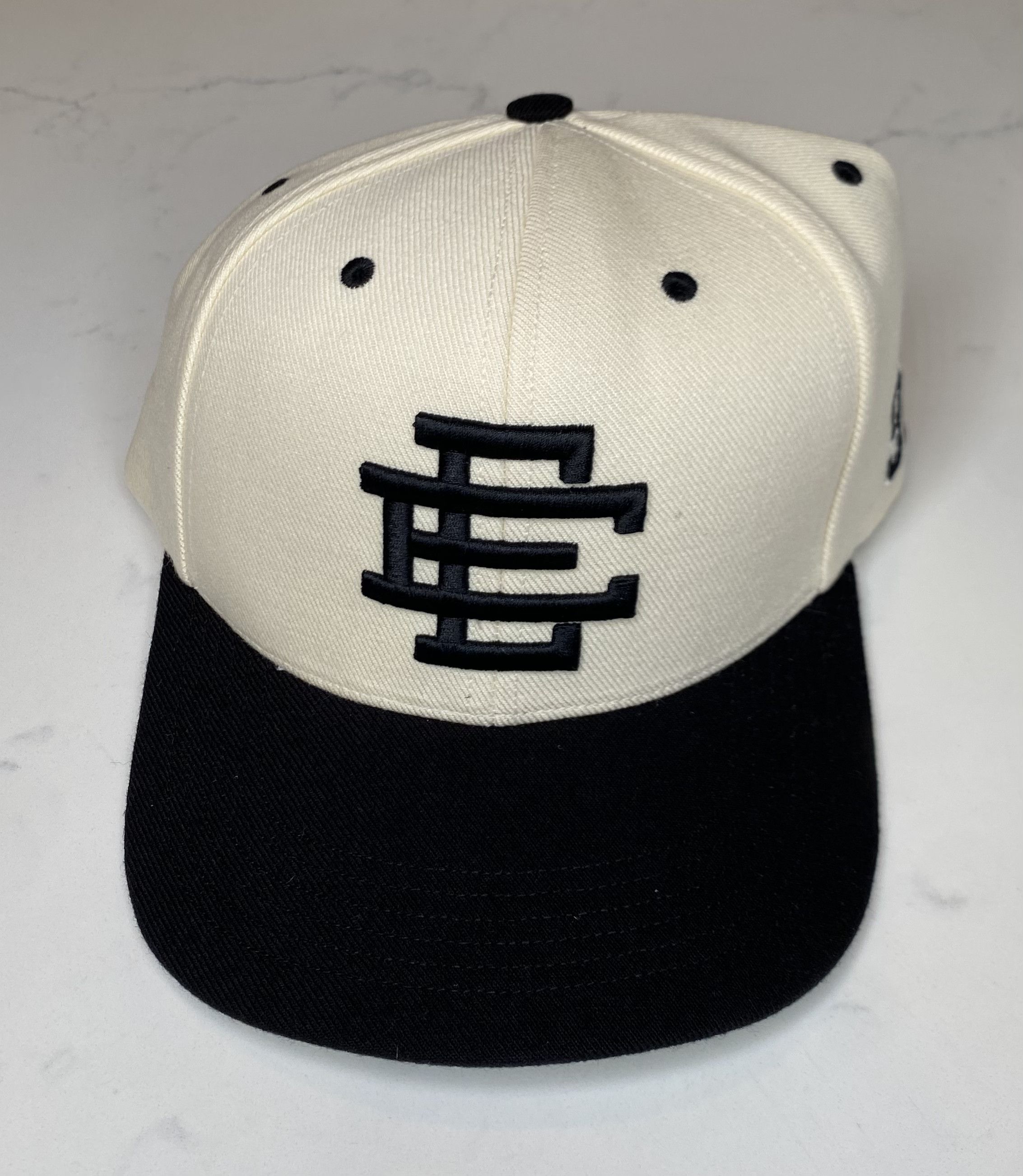 Eric Emanuel Eric Emanuel EE® Basic Hat, New, Snapback, Black & White | Grailed