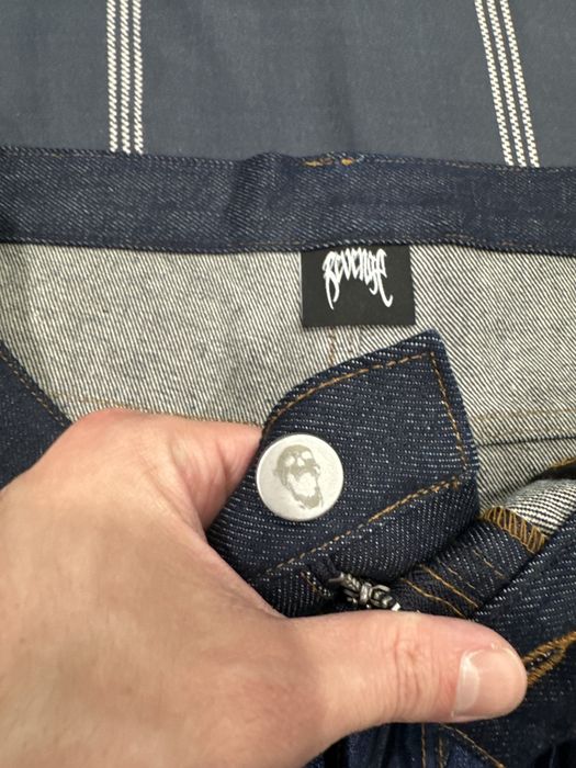 Revenge Revenge Embroidered Denim / Jeans | Grailed