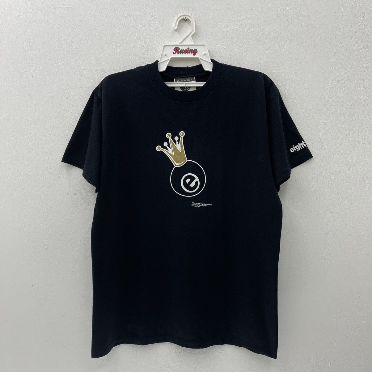 Band Tees × Tour Tee × Vintage Eight Ball Records Vintage 90s Mfd By ...