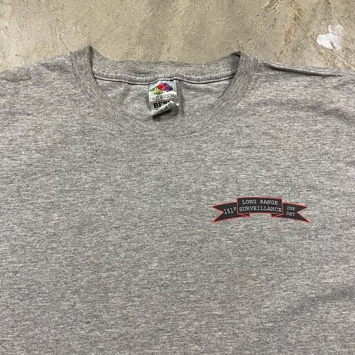Fruit Of The Loom y2k vtg Army Ranger Air Borne 151st Infantry T Shirt ...
