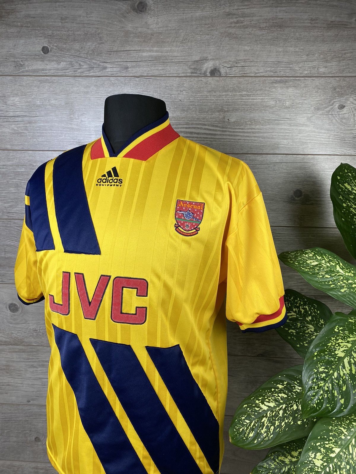 Soccer Jersey × Very Rare × Vintage Arsenal Jersey By Adidas Equipment ...