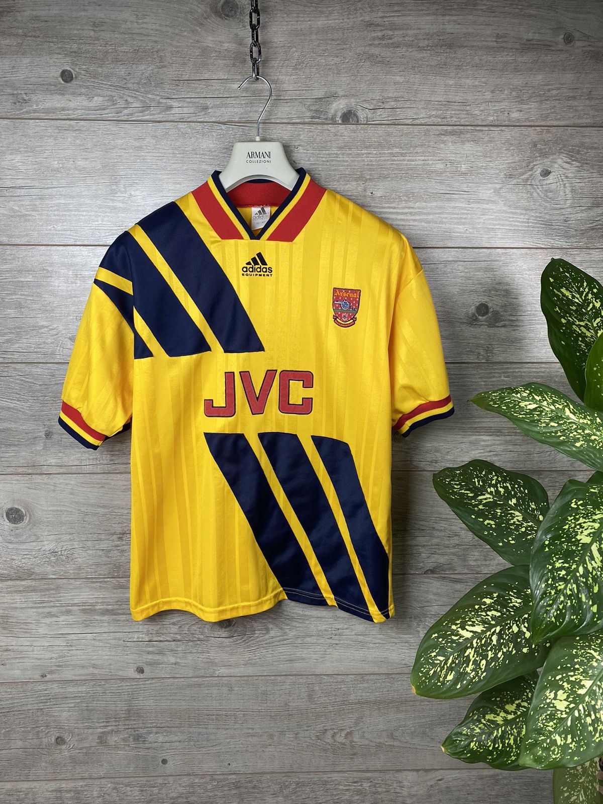 Soccer Jersey × Very Rare × Vintage Arsenal Jersey By Adidas Equipment ...