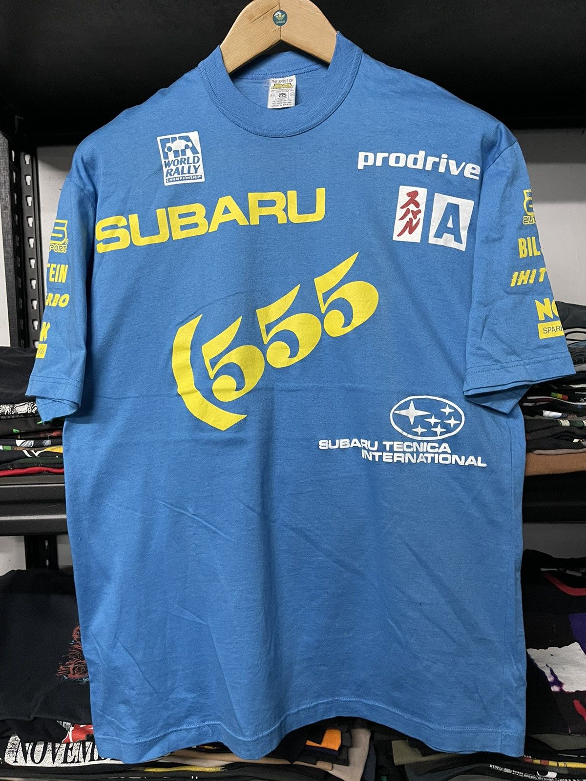 Vintage Rare Vintage Subaru World Rally Championship 555 Racing Tees ...