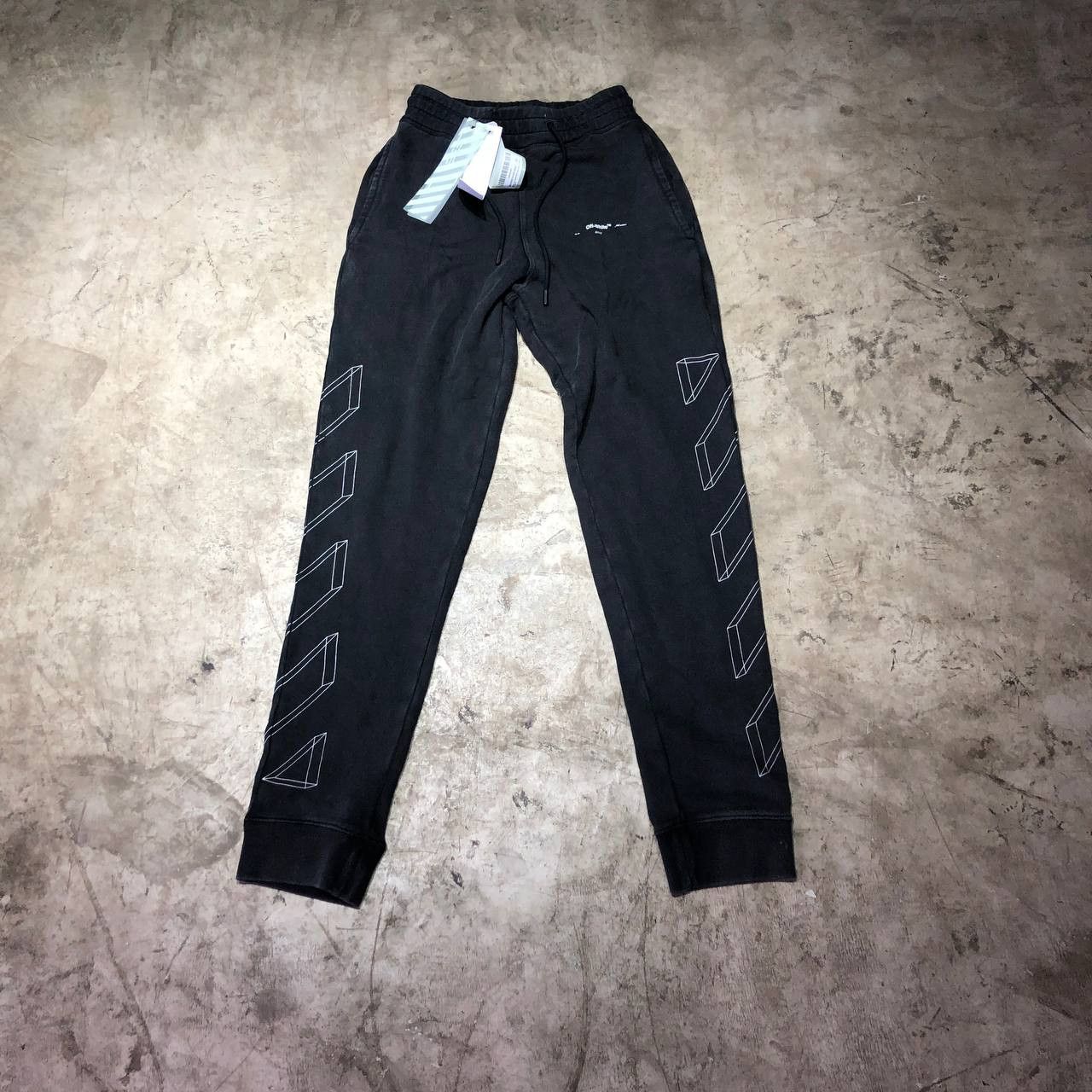 Off-White BNWT Off-White 3D Diagonal Sweatpants | Grailed
