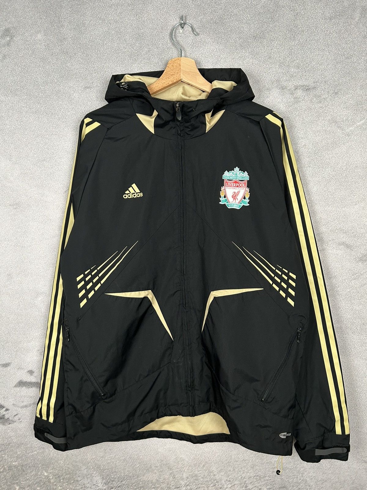 Adidas × Liverpool × Soccer Jersey Vintage Adidas Liverpool FC Jacket ...