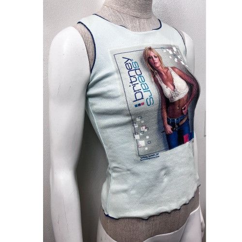 Vintage ULTRA RARE! BRITNEY SPEARS OVERPROTECTED BABY DOLL TANK | Grailed
