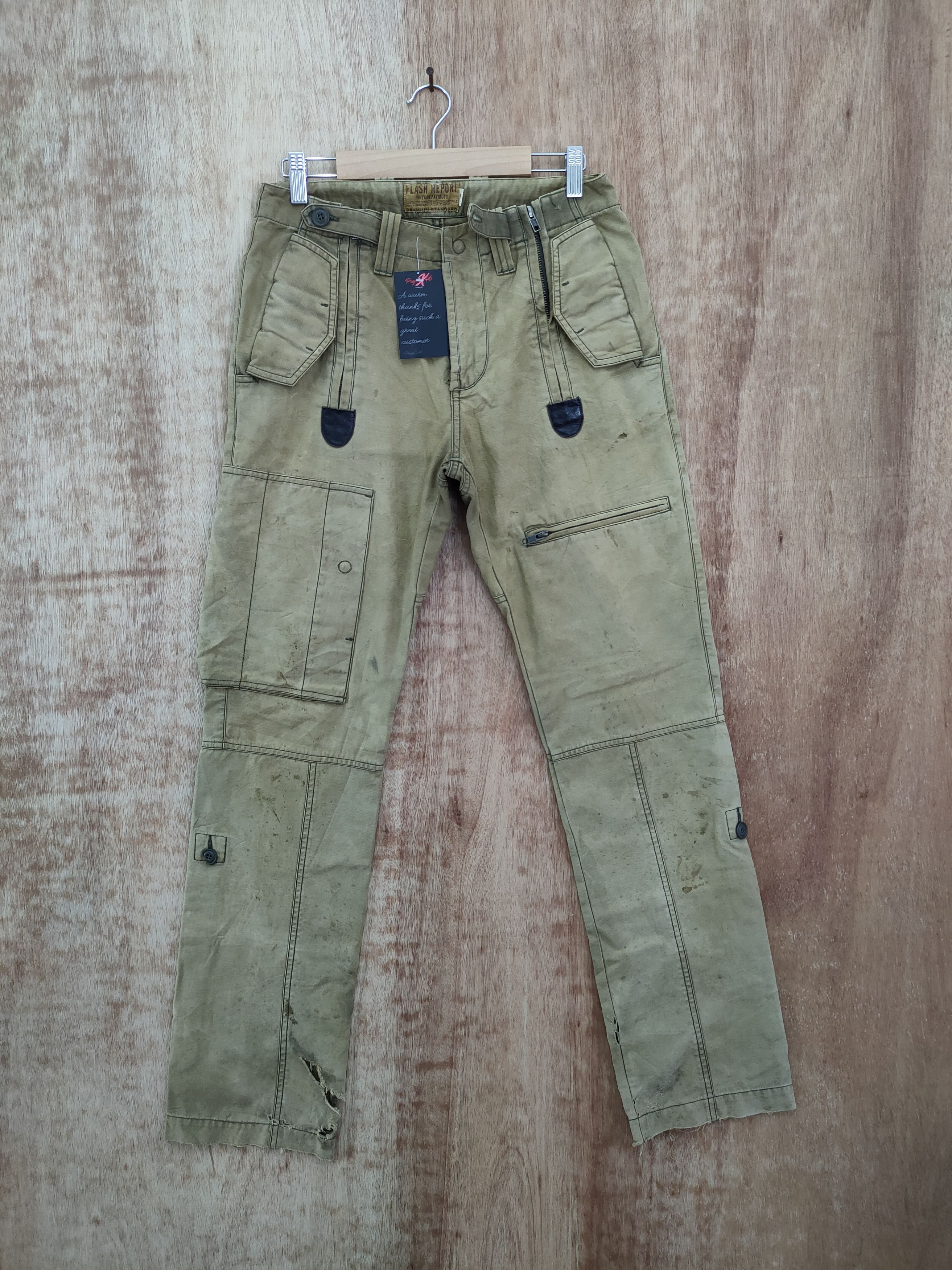 Japanese Brand × Vintage Flash Report japan multipocket cargo pants #46 ...