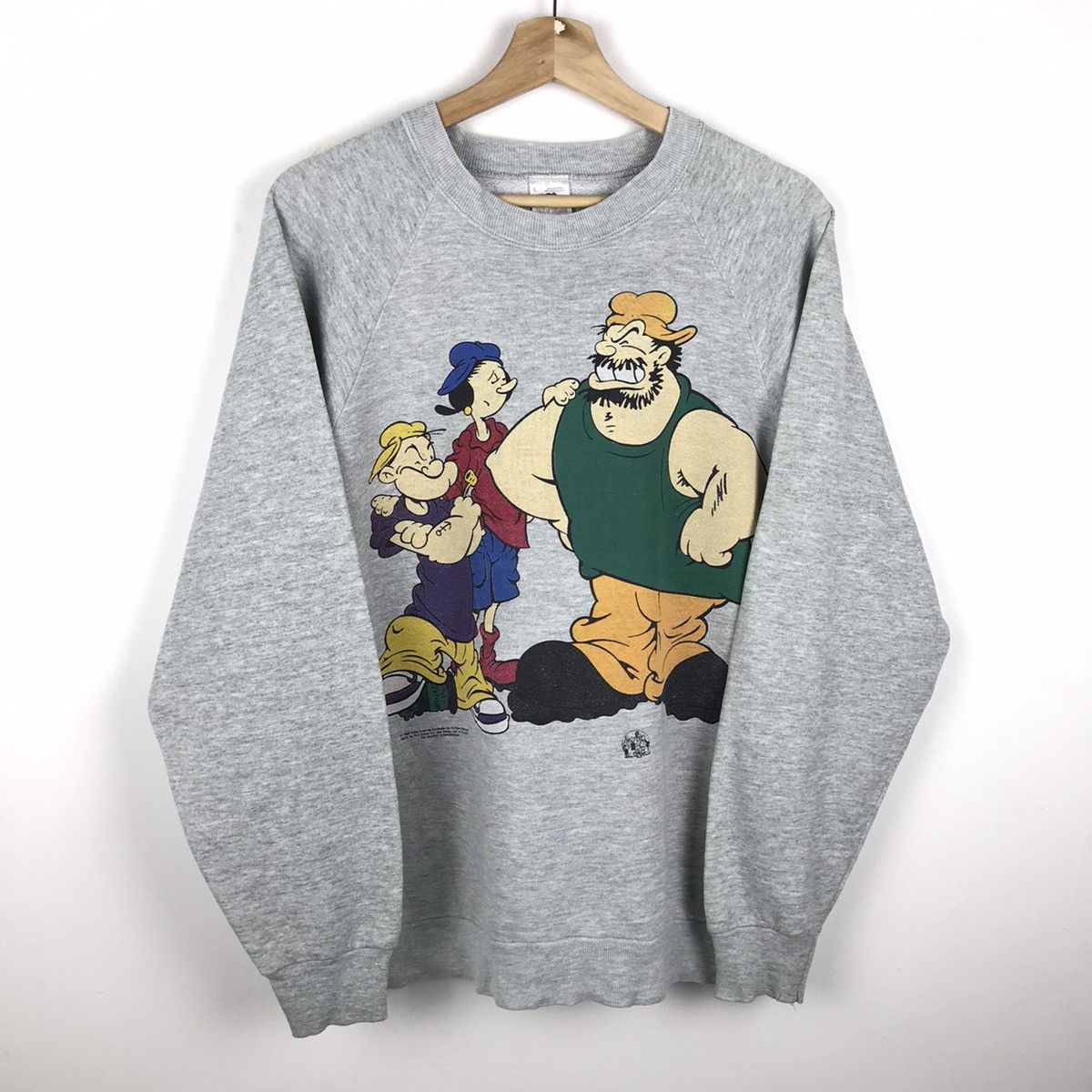 Cartoon Network × Fruit Of The Loom × Vintage Vintage 90s POPEYE Family ...