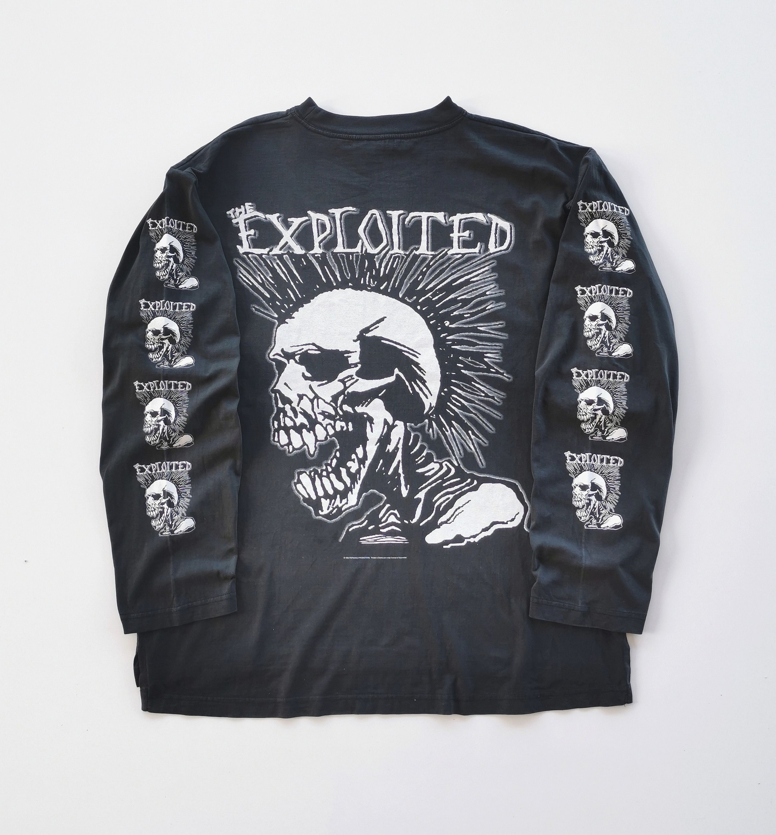 Band Tees × Vintage 1998 Vintage The Exploited Total Chaos Punk | Grailed